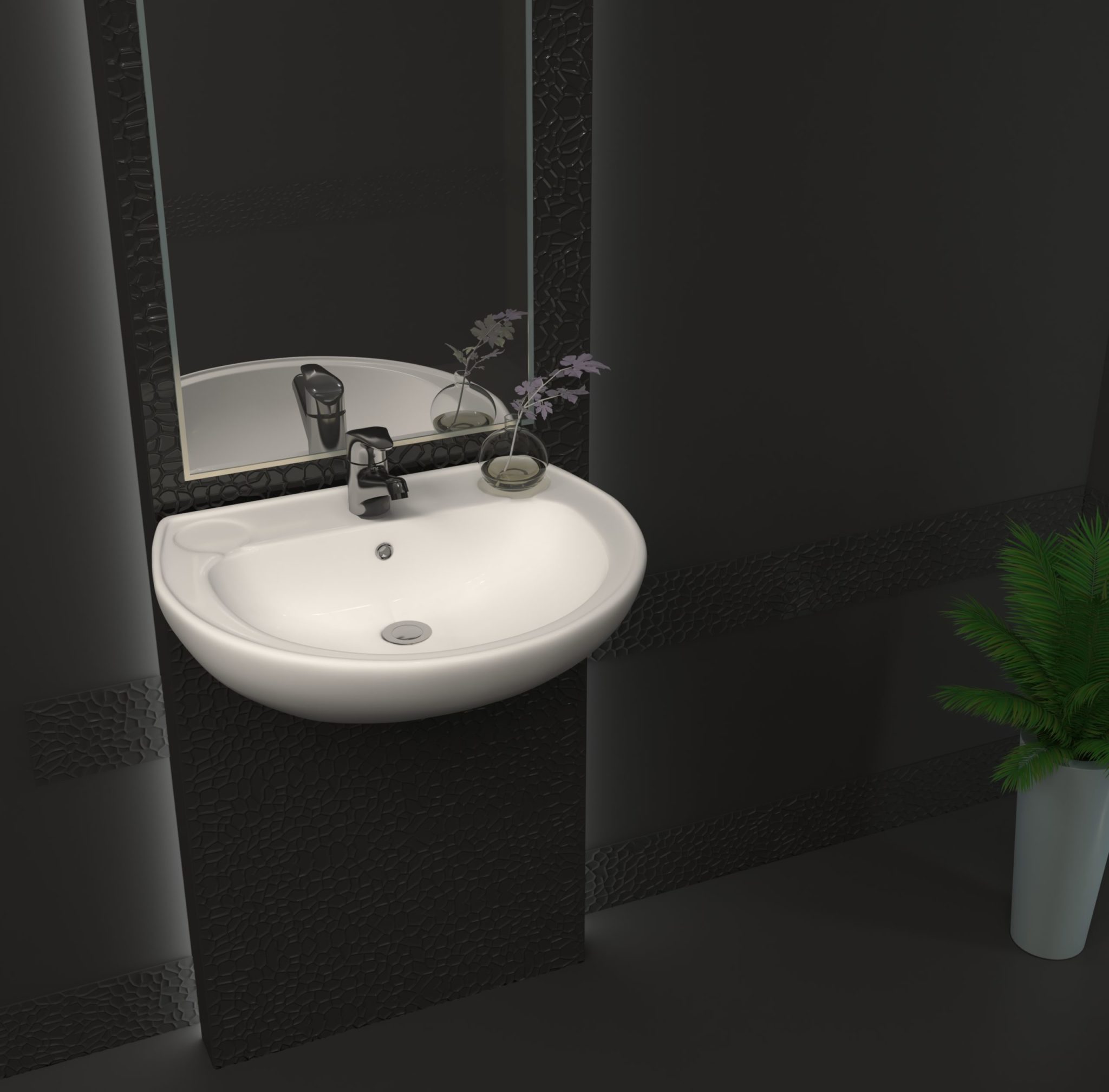 Atlas 55cm Basin - Lecico