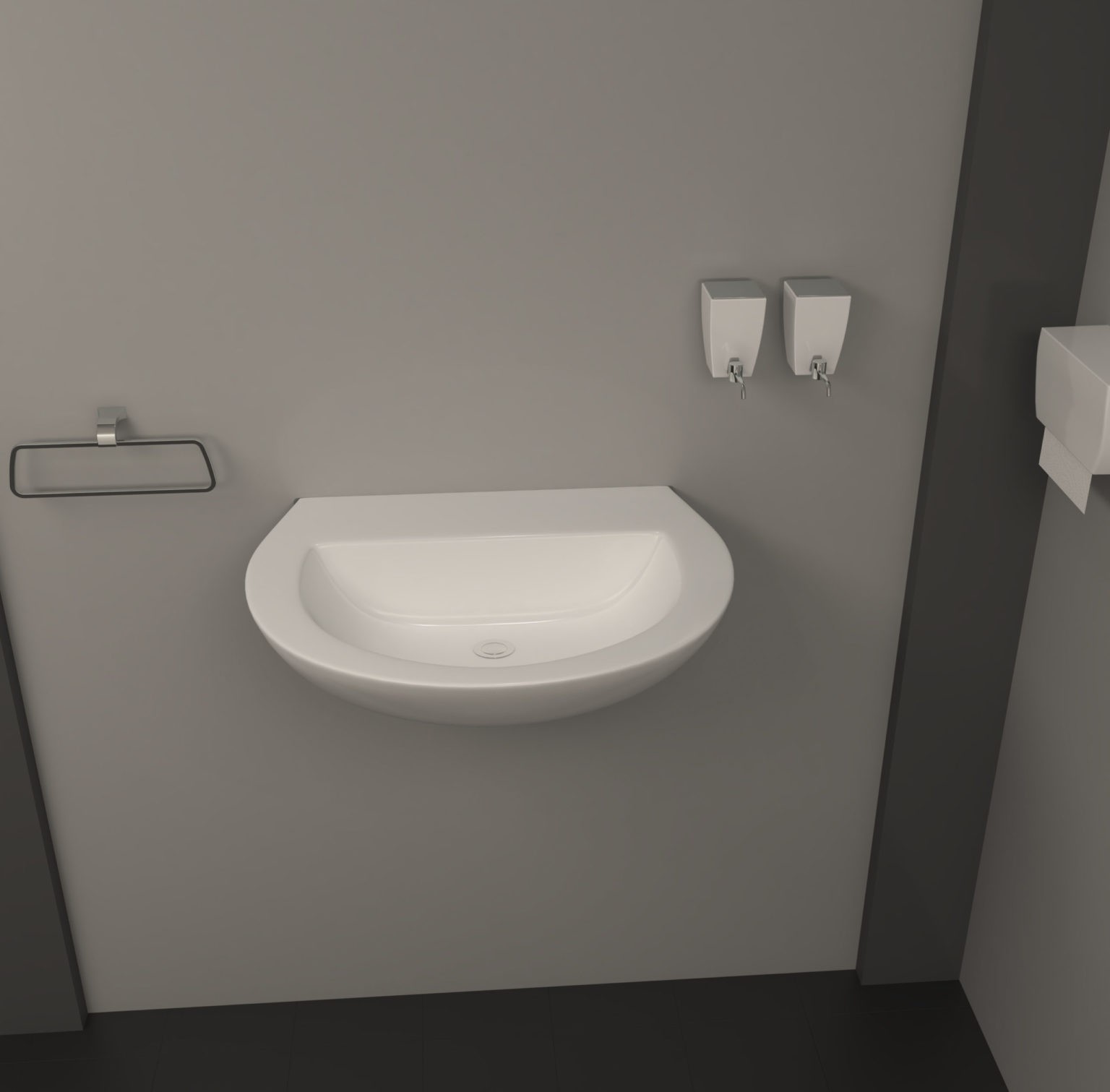 Atlas 60cm MEDICAL Basin - Lecico