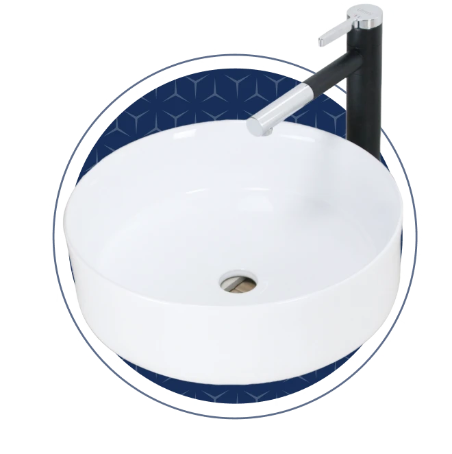 Matrix Round Countertop Basin | Lecico